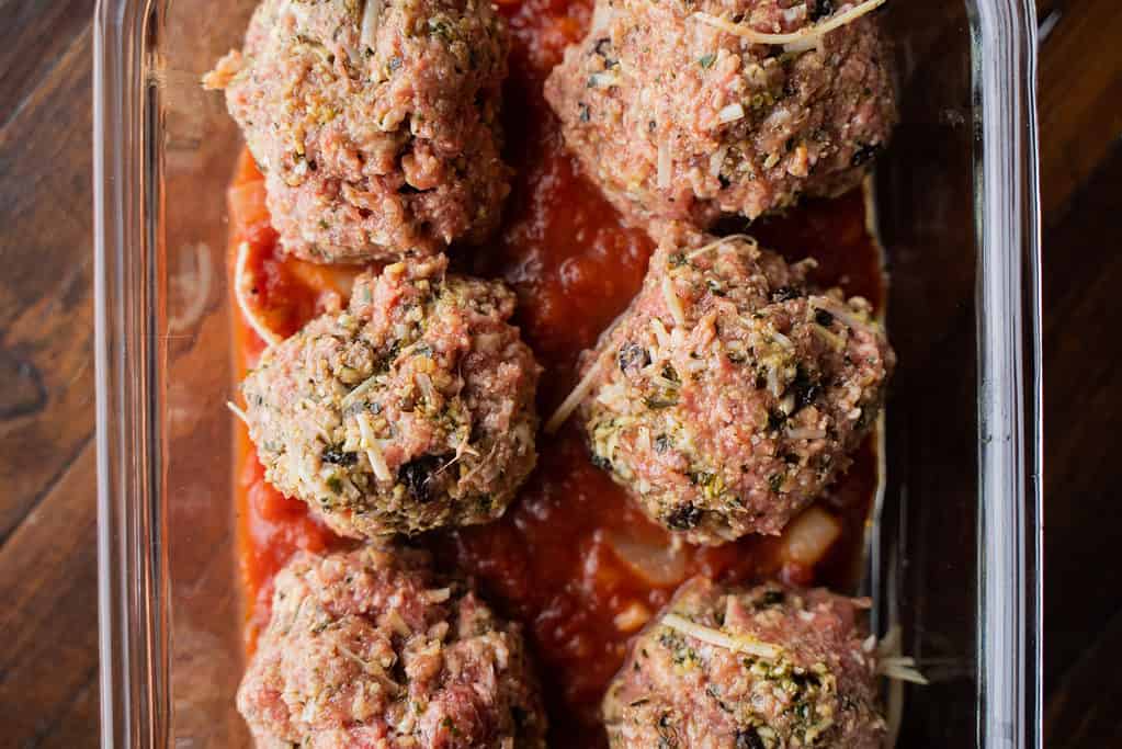 Sicilian Meatballs For Two (Date-Night Dinner) | Our Table 4 2