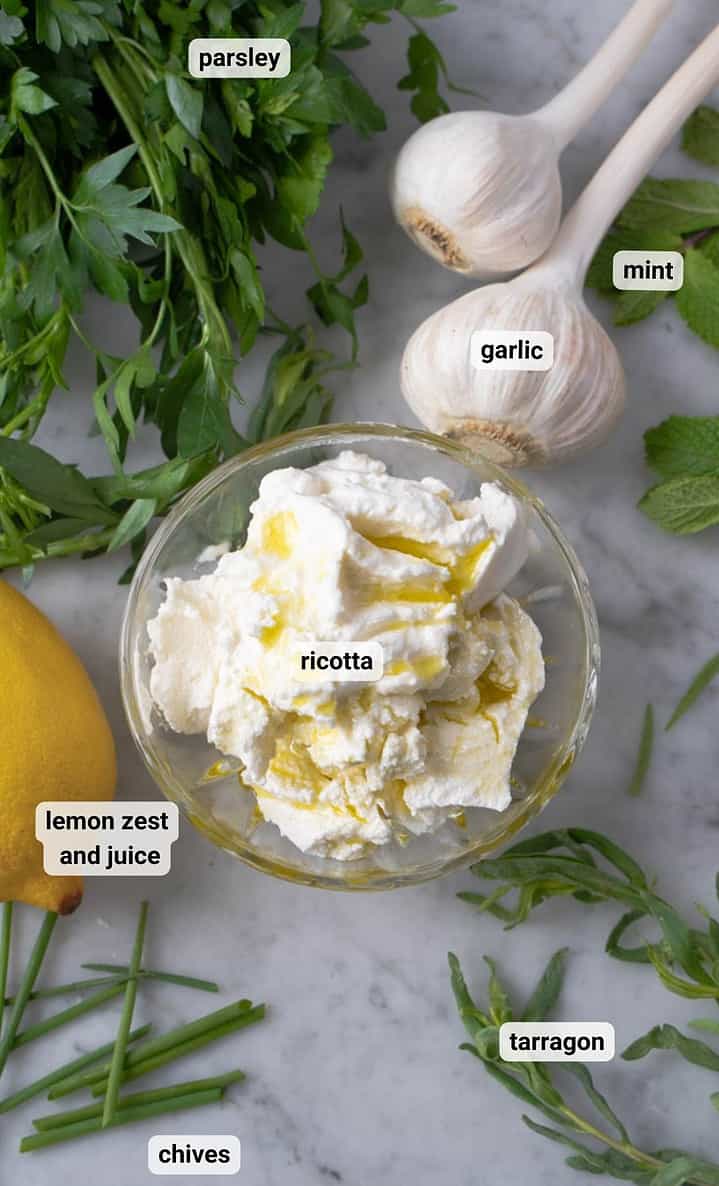 Delicious Ricotta Appetizer for Two | Our Table 4•2 by Pam Werley