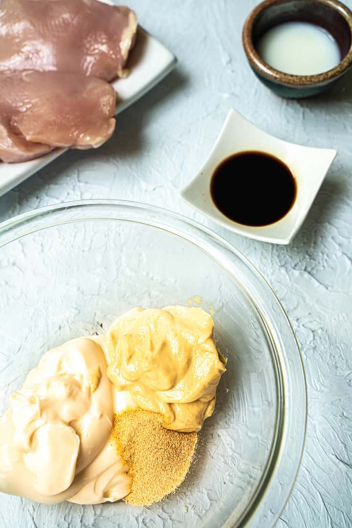 Mayo-Marinated Chicken | Our Table 4 2