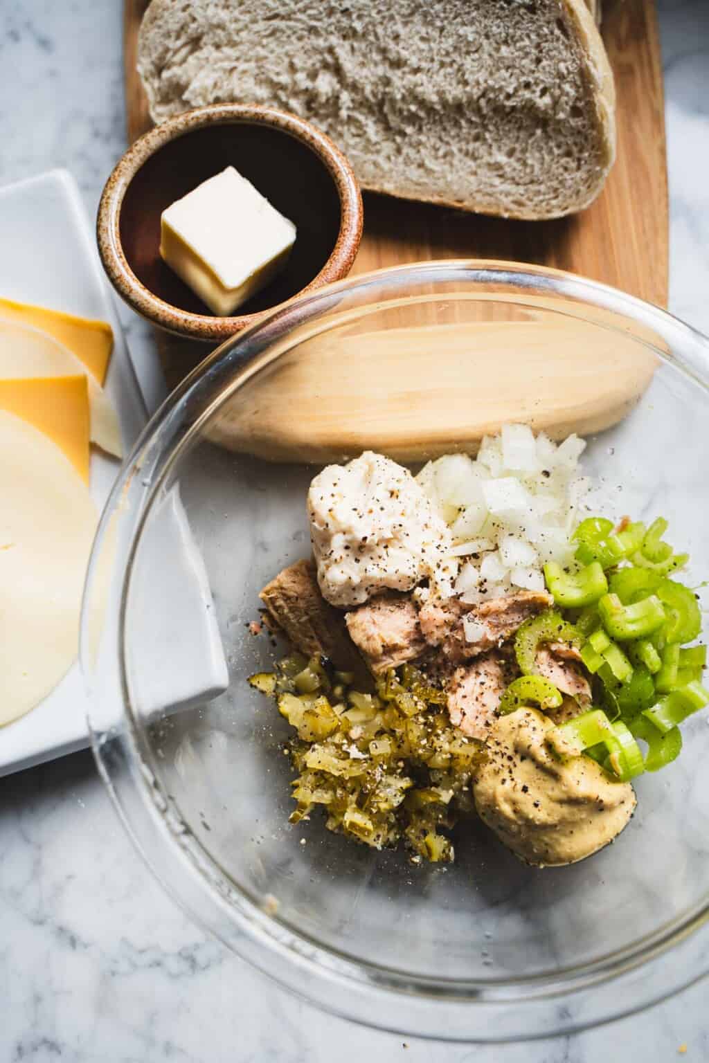 How to make Tuna Cheese Melts in the oven | Our Table 4•2 by Pam Werley