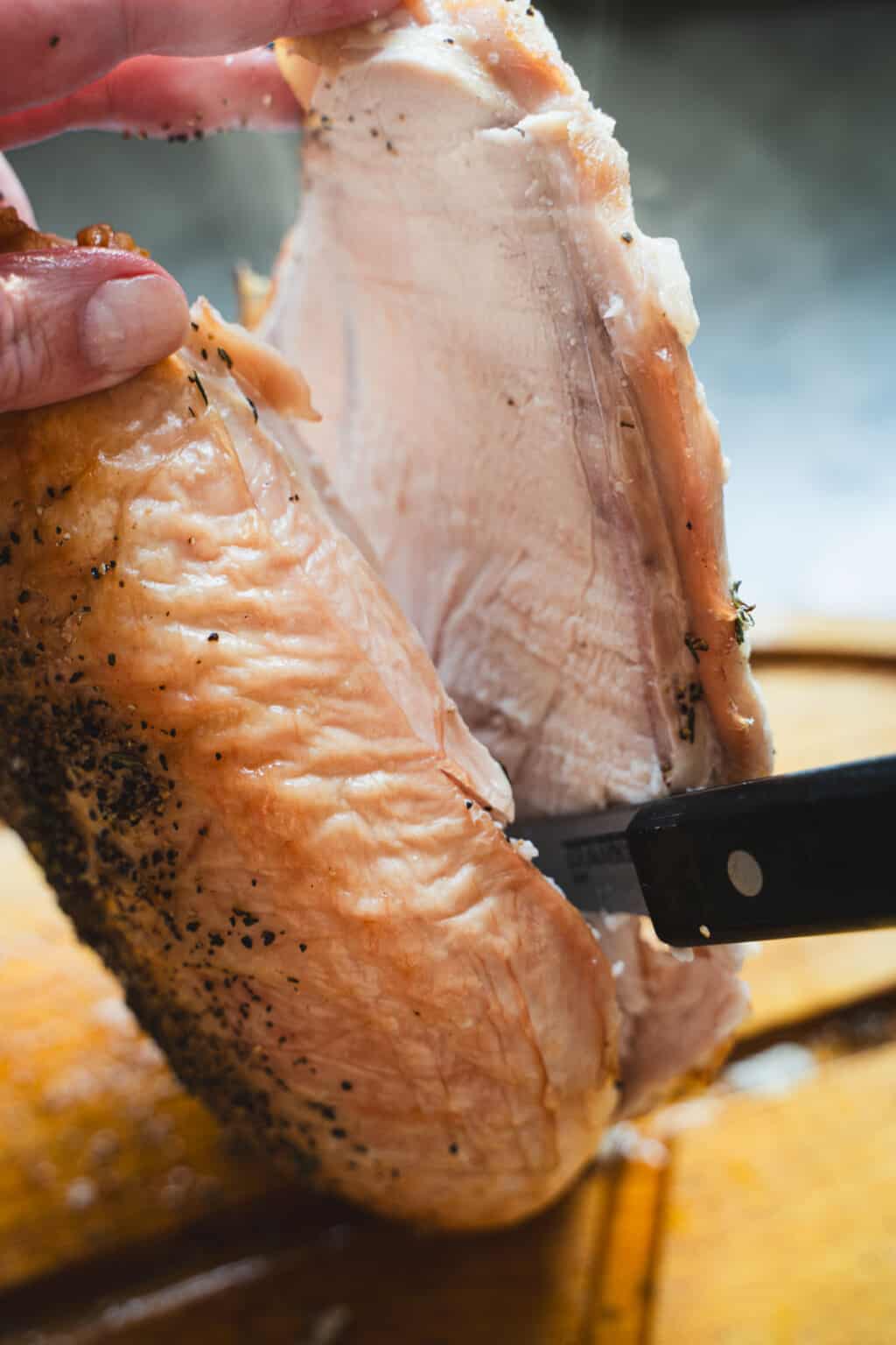 How to make Turkey Breast with Stuffing Thanksgiving Dinner for Two ...