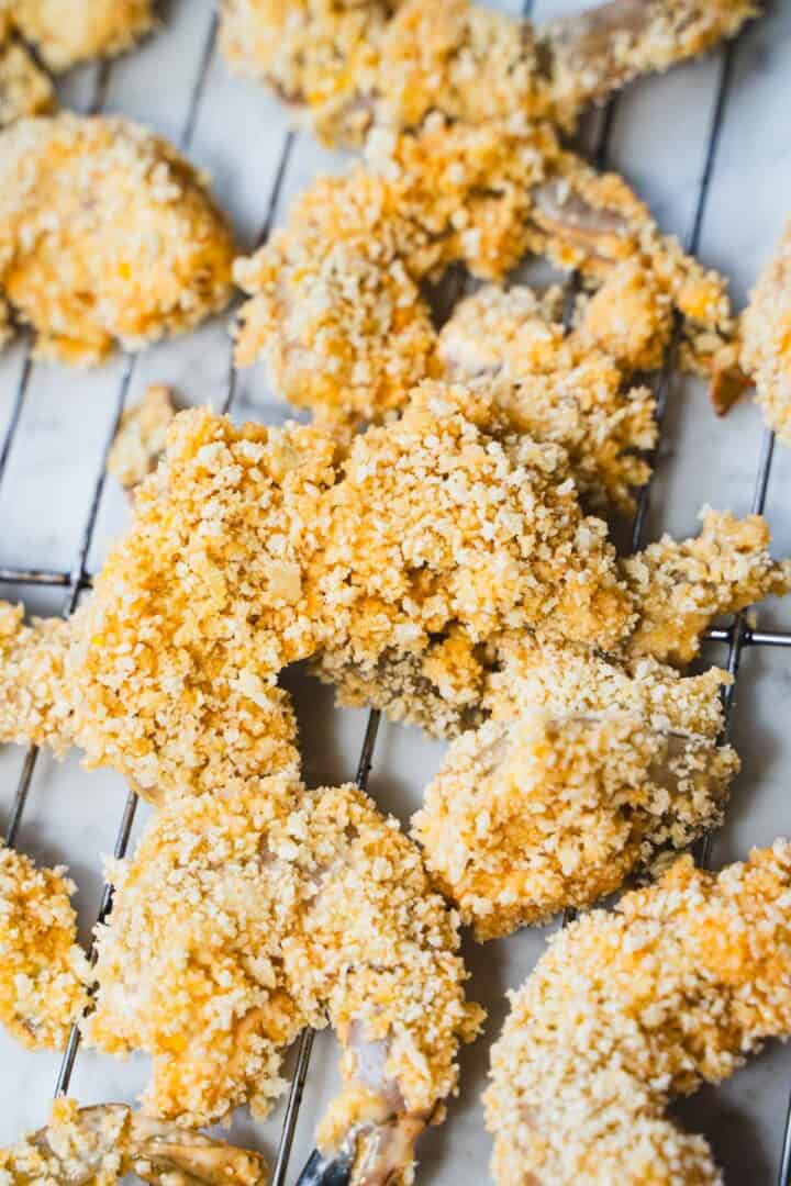 Panko Shrimp Rice Bowl Recipe with Honey Orange Sauce | Our Table 4 2