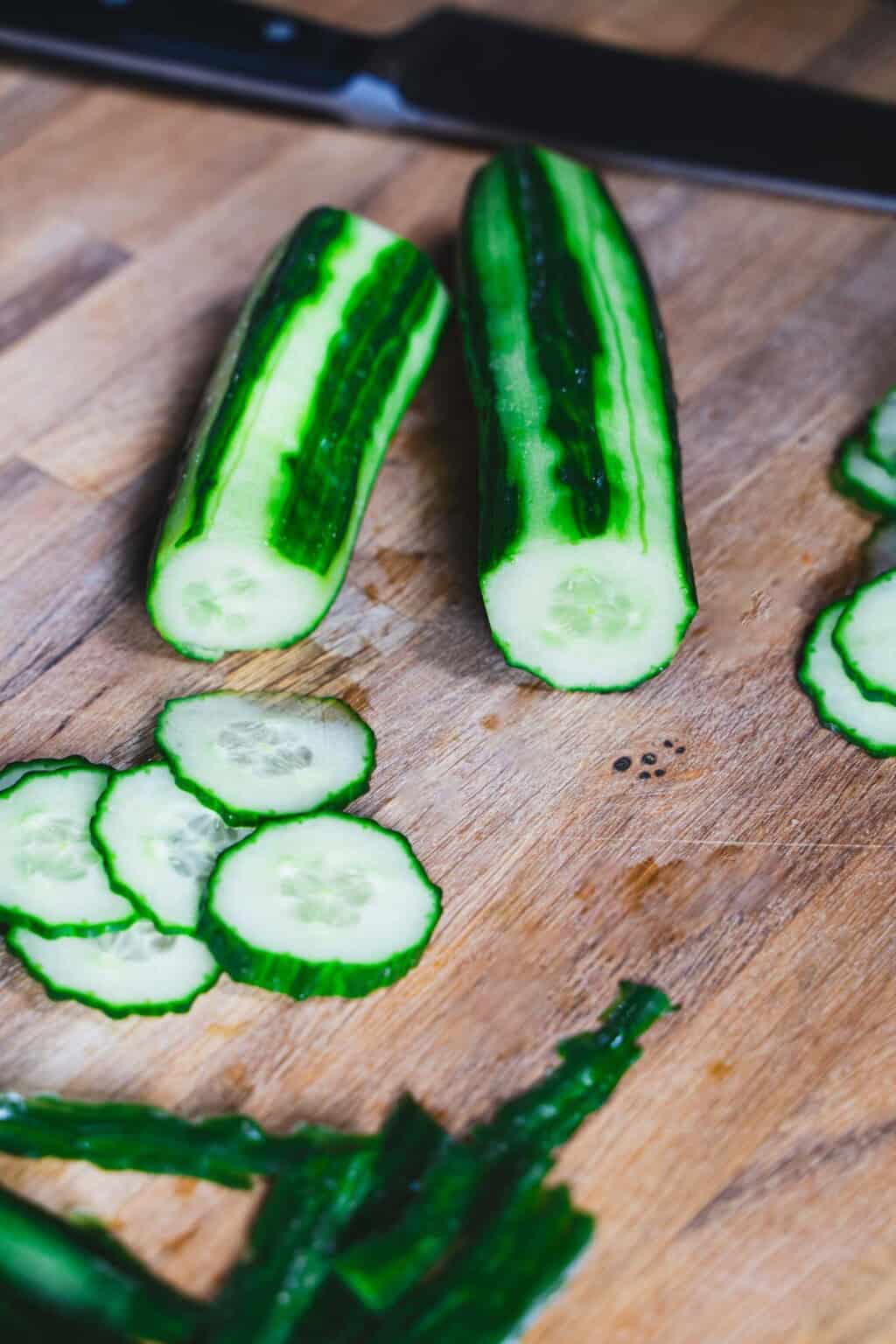 Traditional Cucumber Sandwiches with Dill and Cream Cheese | Our Table ...