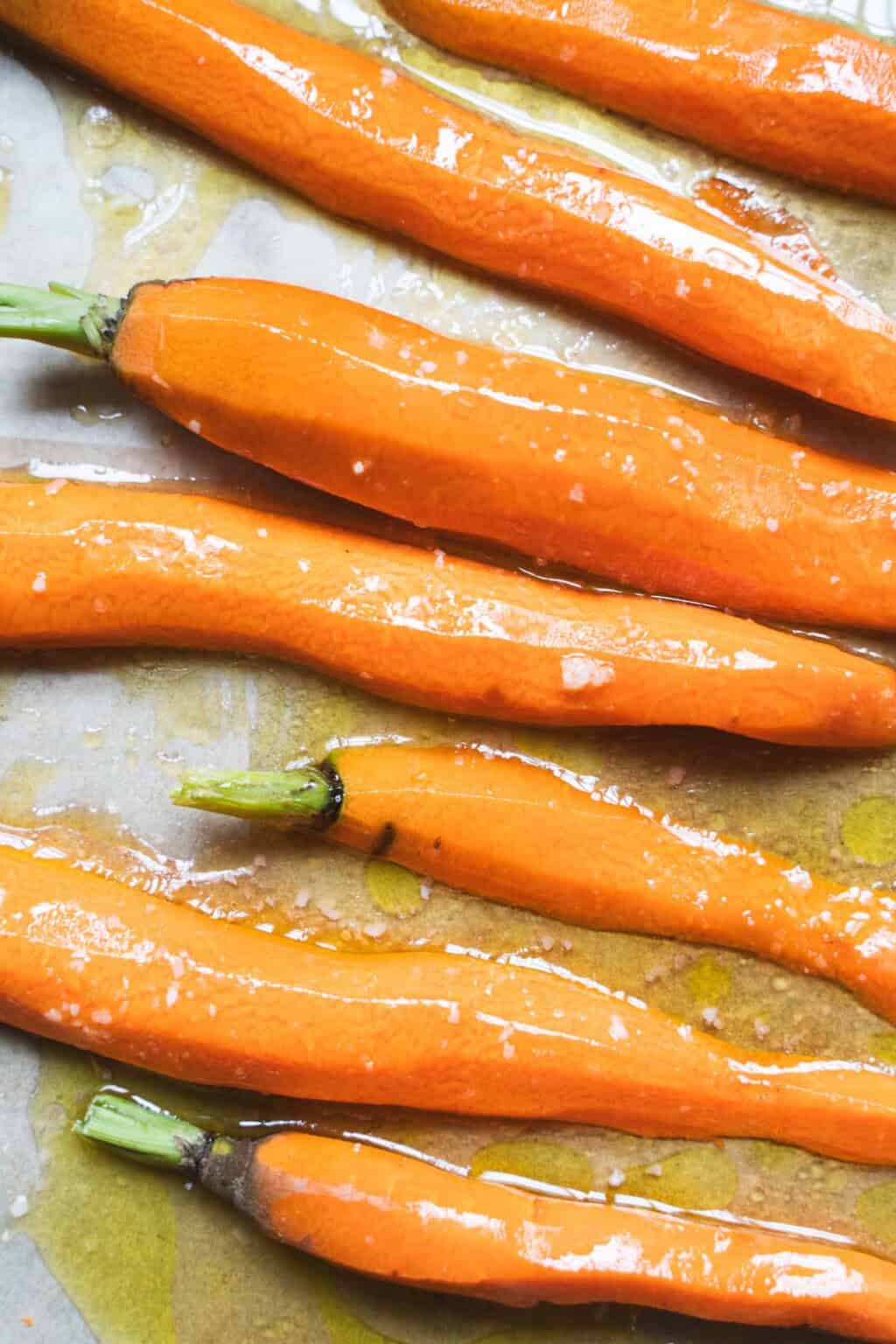 Maple Roasted Carrots, Salted Pepitas and White Bean Purée | Our Table 4 2