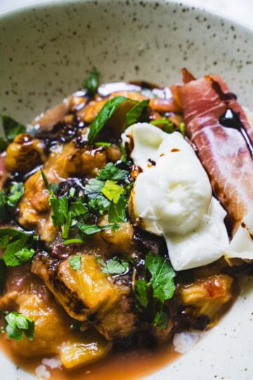 Agrodolce Sauce with Rhubarb and Cipollnni | Our Table 4•2 by Pam Werley